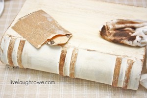 DIY Vintage Book | Paper Mache - Live Laugh Rowe