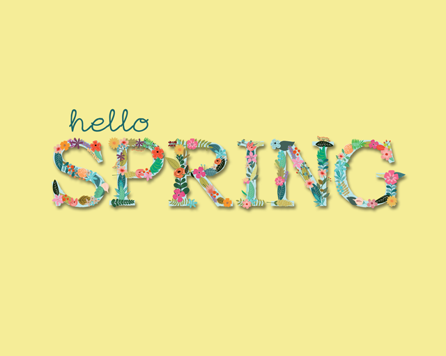 hello spring printable - Live Laugh Rowe