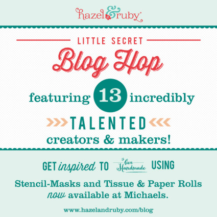 Paper Mache Suitcase |Hazel & Ruby Blog Hop - Live Laugh Rowe