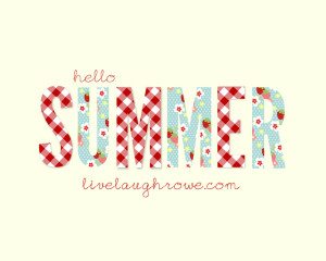 Hello Summer Printable - Live Laugh Rowe