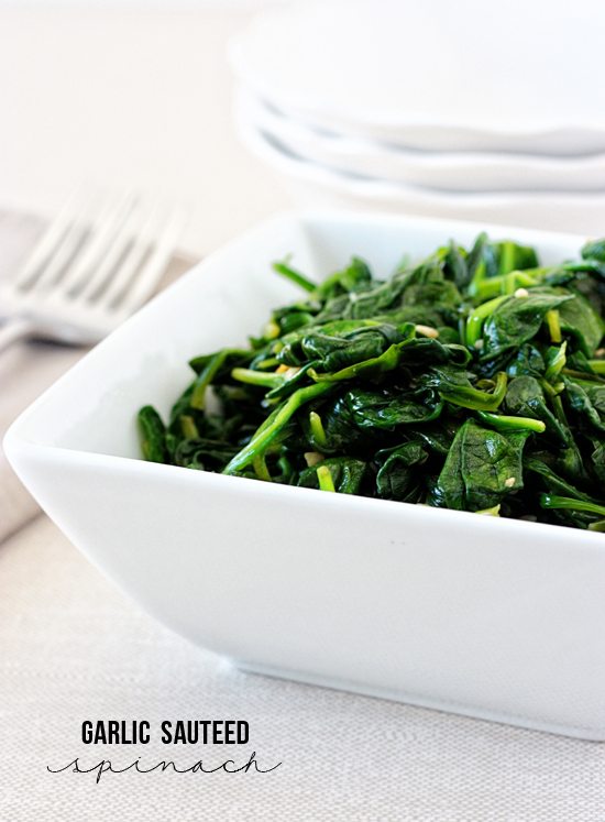 Garlic Sauteed Spinach - Live Laugh Rowe