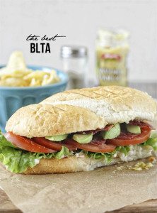 BLTA Sandwich| Bacon Lettuce Tomato & Avocado