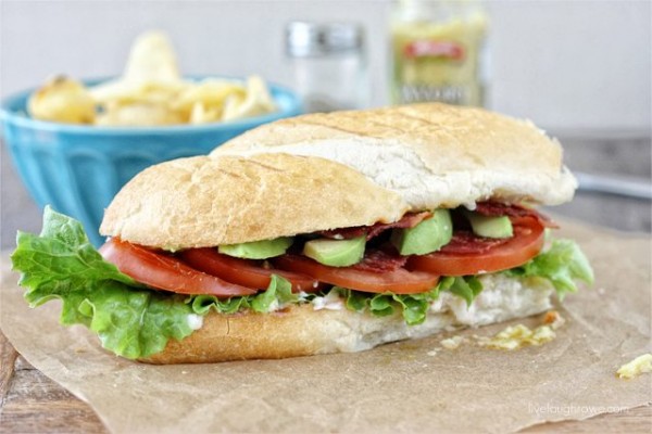 BLTA Sandwich| Bacon Lettuce Tomato & Avocado