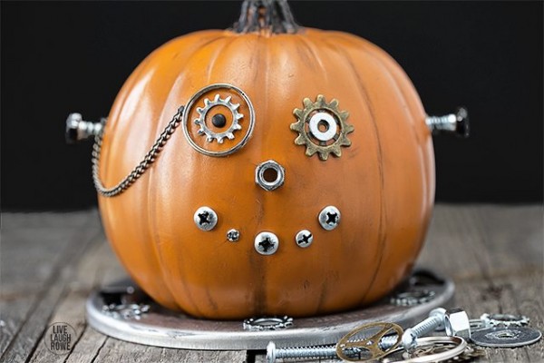 DIY Steampunk Pumpkin | Steam Punkin - Live Laugh Rowe