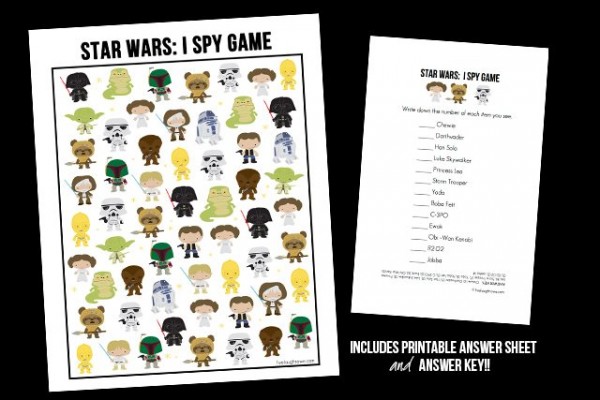 Free Star Wars Game | I Spy Printable - Live Laugh Rowe