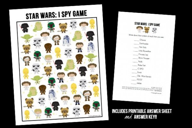 Free Star Wars Game | I Spy Printable - Live Laugh Rowe