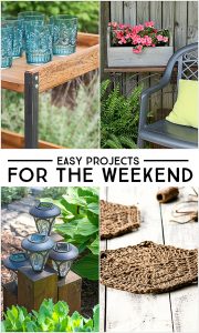 Easy Projects for the Weekend DIYer