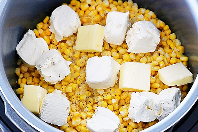 Pressure Cooker Creamed Corn - Live Laugh Rowe