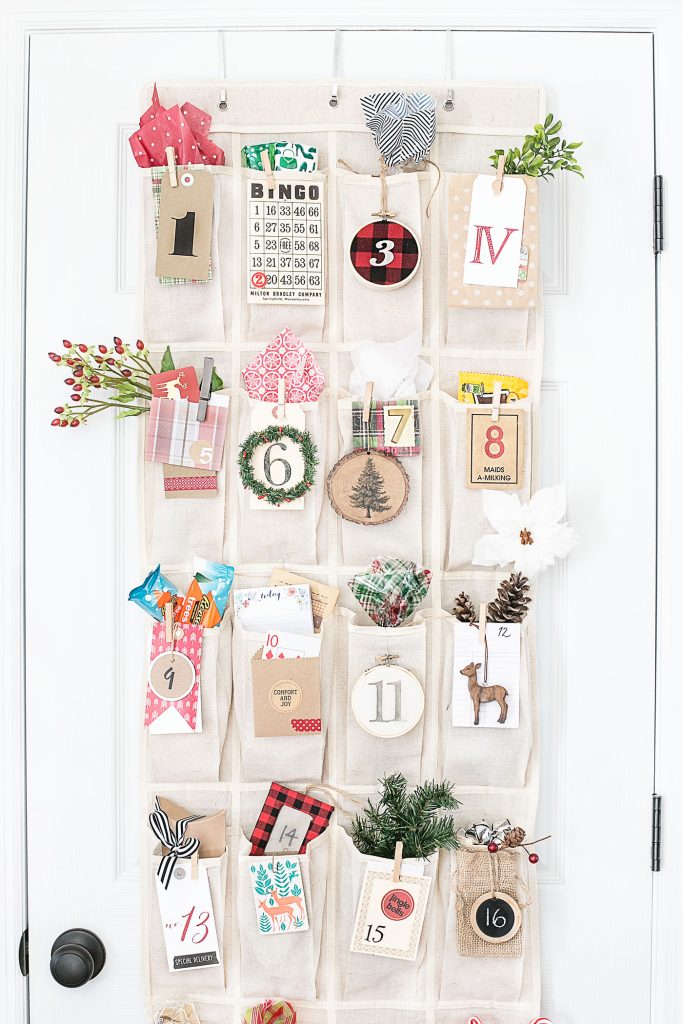 Woodland Inspired Advent Calendar | Printable Number Tags
