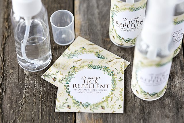 Homemade Tick Repellent and Printable Labels - Live Laugh Rowe