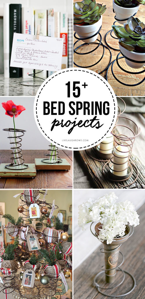 15+ Old Bed Spring Crafts for the Vintage Lover - Live Laugh Rowe