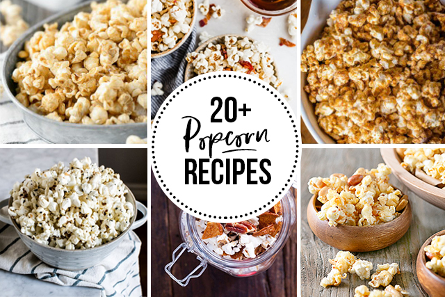 20+ Popcorn Recipes for Snacking - Live Laugh Rowe