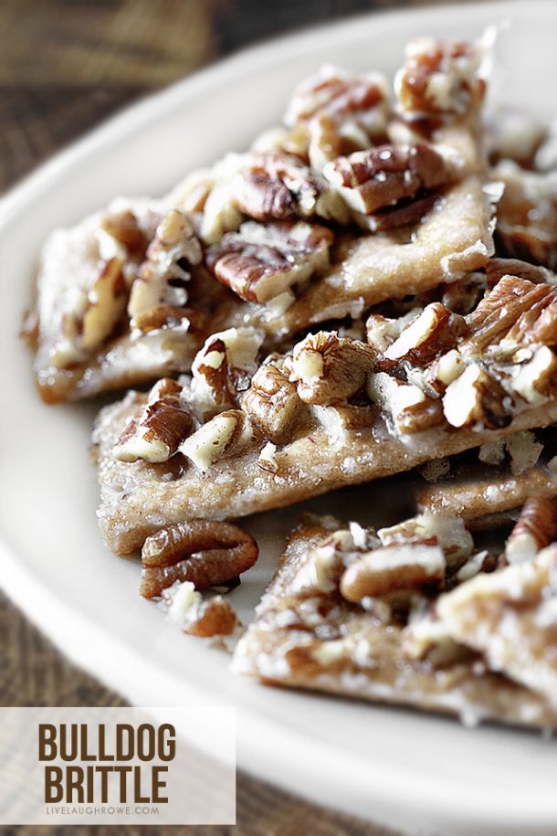 Bulldog Brittle. Sweet + Crunchy Treat - Live Laugh Rowe