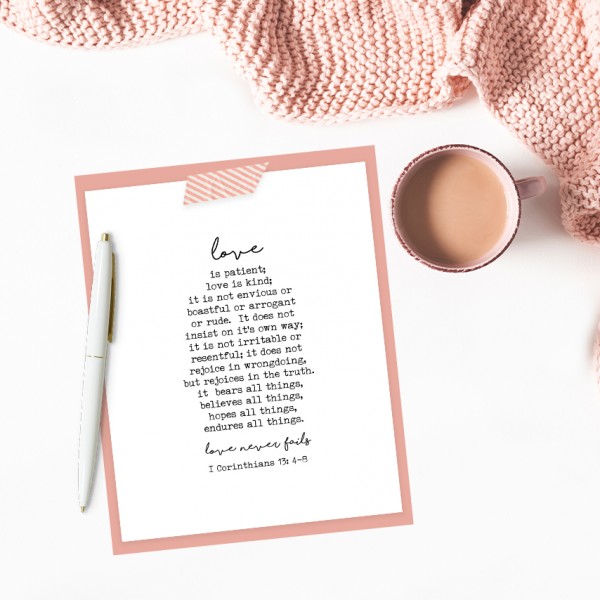 Free Every Day Love Printable - Live Laugh Rowe