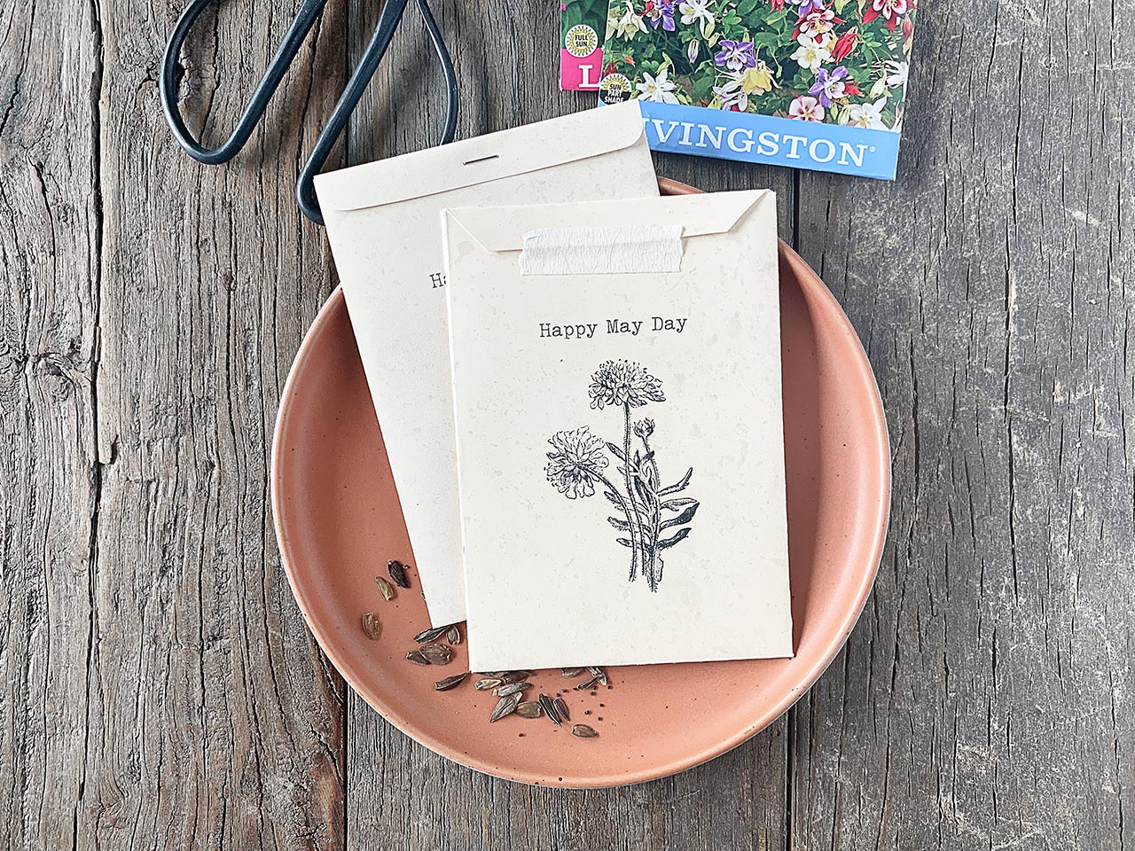 Seed Packet Printable for May Day - Live Laugh Rowe