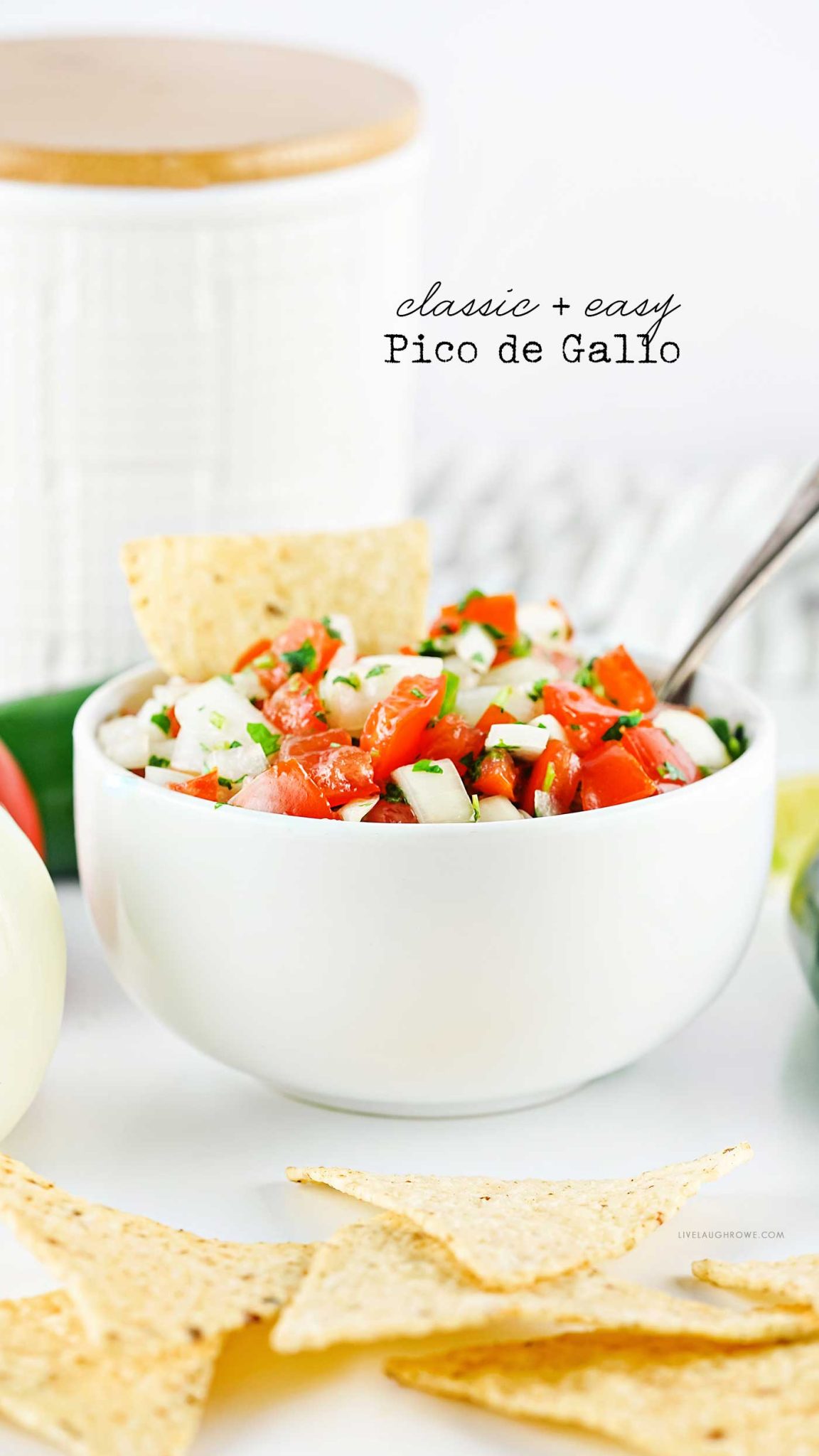 Easy Pico de Gallo Recipe - Live Laugh Rowe