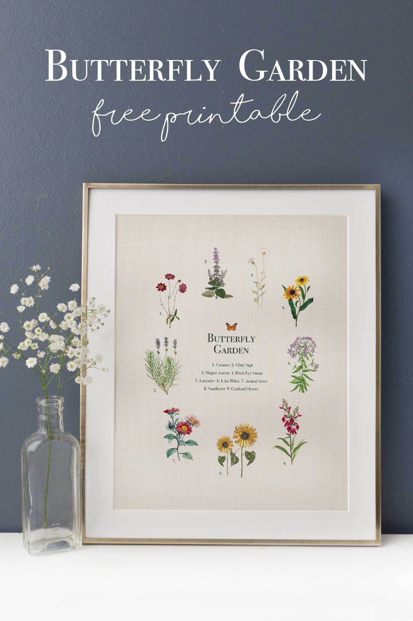 Butterfly Garden Printable - Live Laugh Rowe