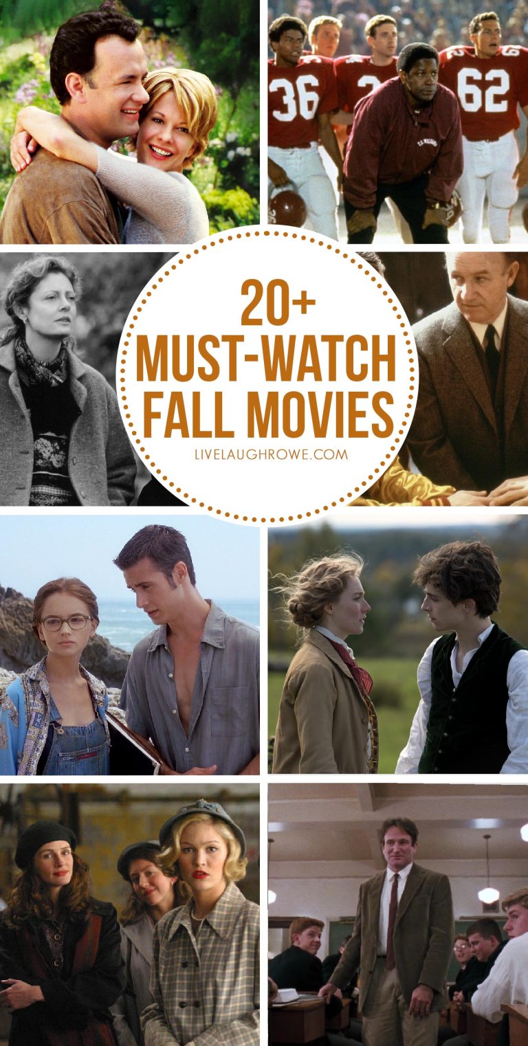 Must-Watch Fall Movies - Live Laugh Rowe