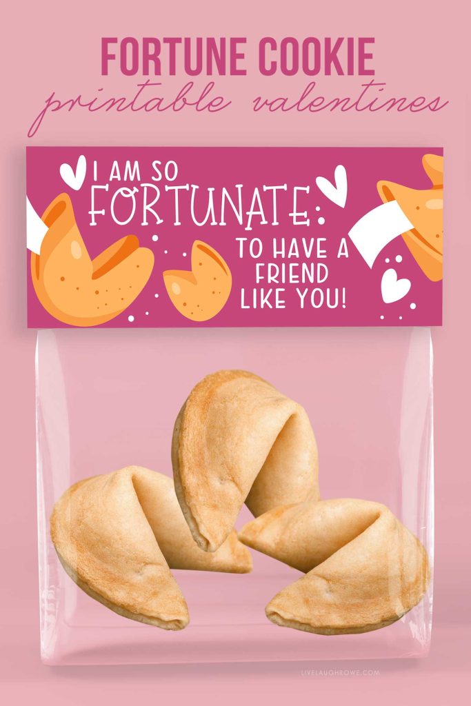 Fortune Cookie Valentines - Live Laugh Rowe