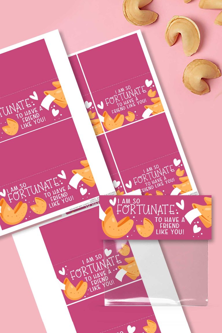 Fortune Cookie Valentines - Live Laugh Rowe