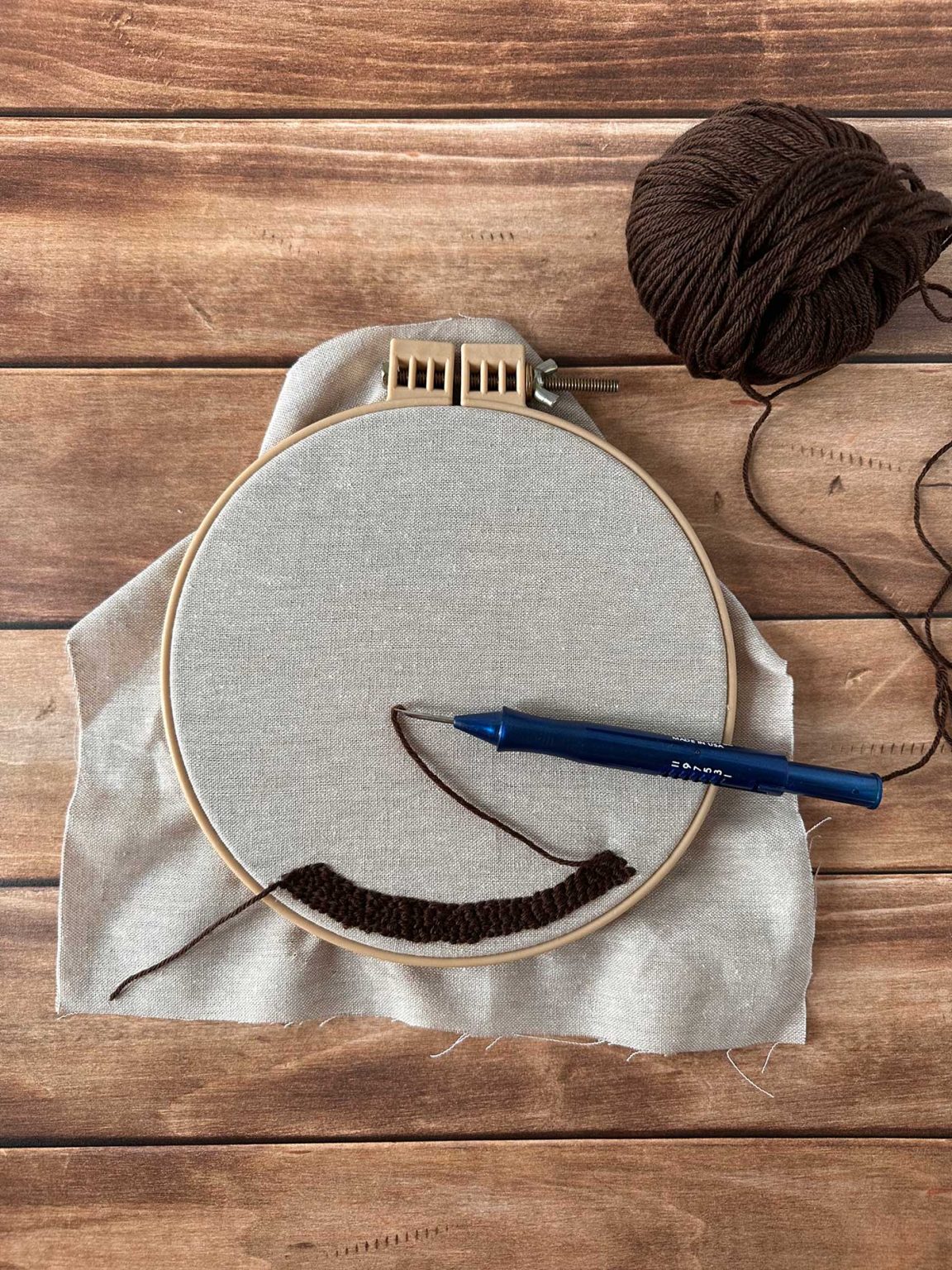 Punch Needle Art - Live Laugh Rowe