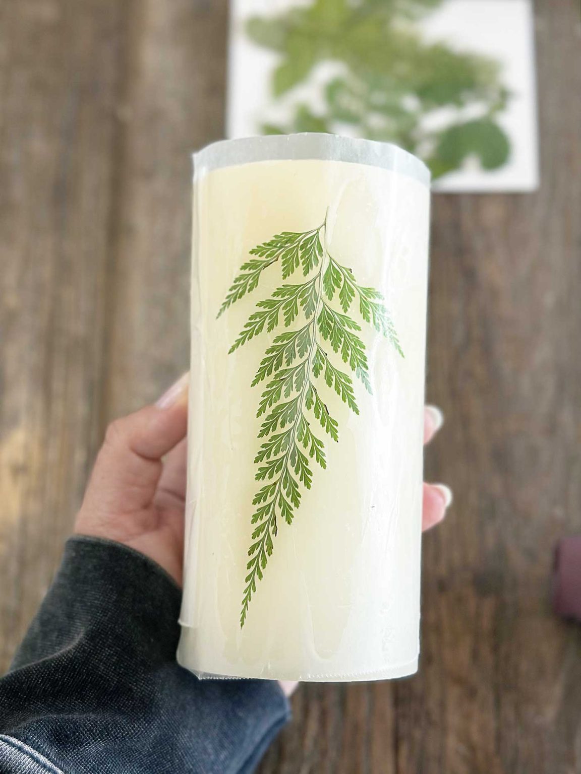 Pressed Flower Candles - Live Laugh Rowe