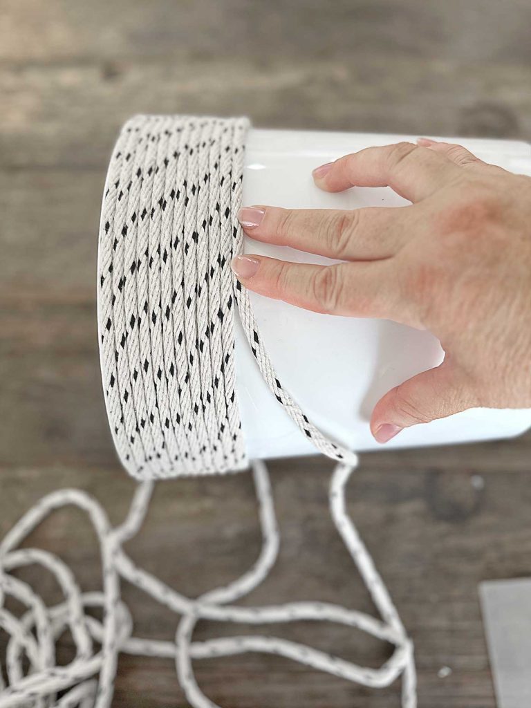 How to Make a Rope Planter - Live Laugh Rowe