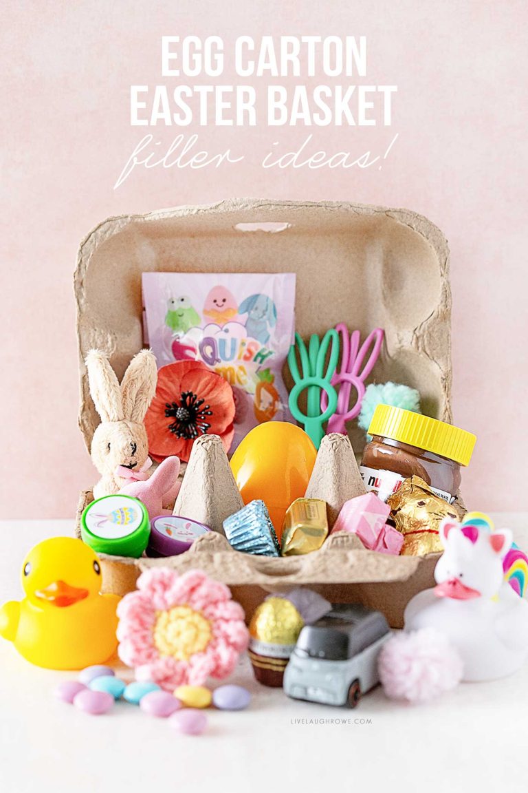 Egg Carton Easter Basket Ideas - Live Laugh Rowe