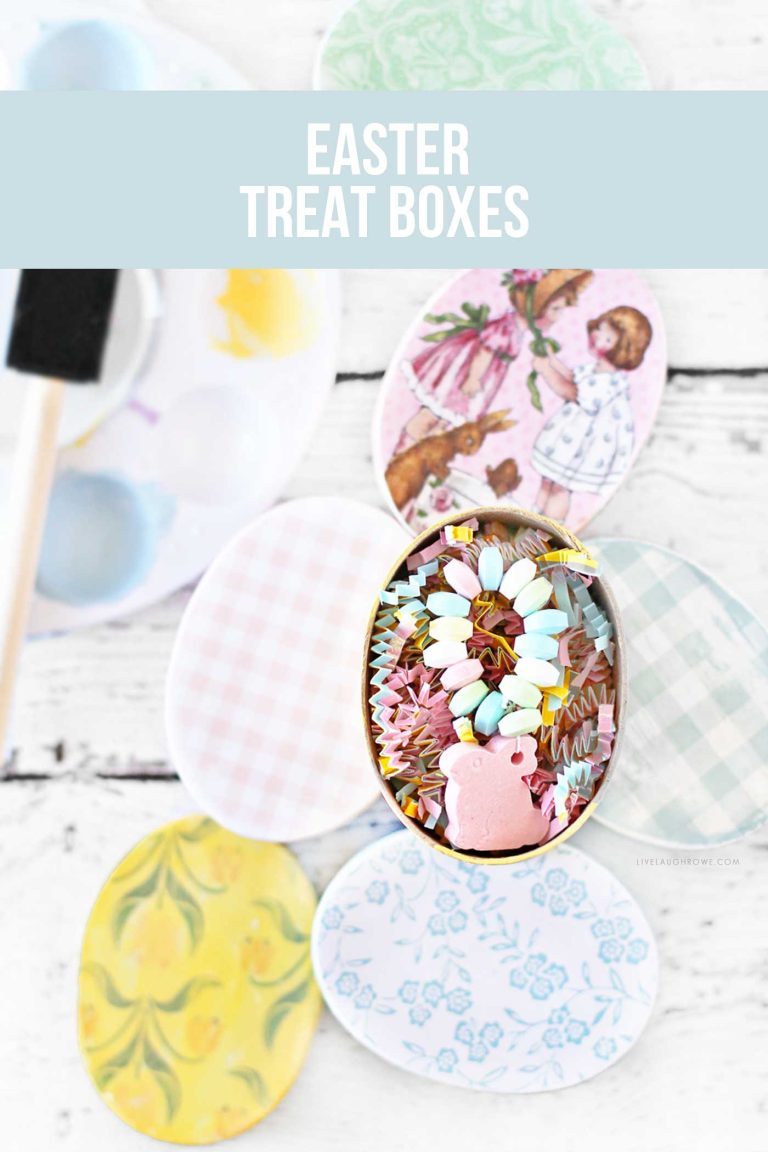 Easter Treat Boxes - Live Laugh Rowe