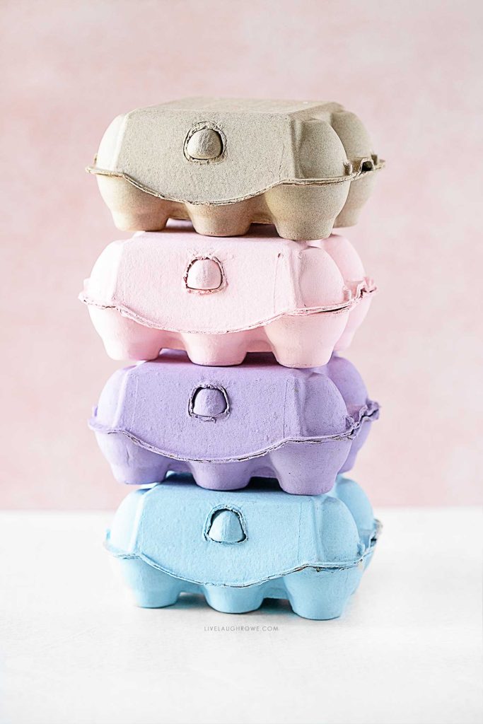 Egg Carton Easter Basket Ideas - Live Laugh Rowe