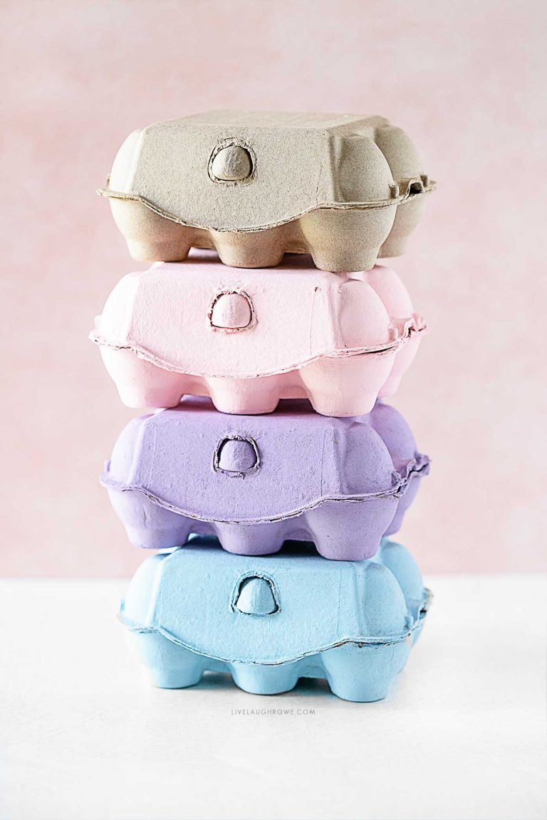 Egg Carton Easter Basket Ideas - Live Laugh Rowe